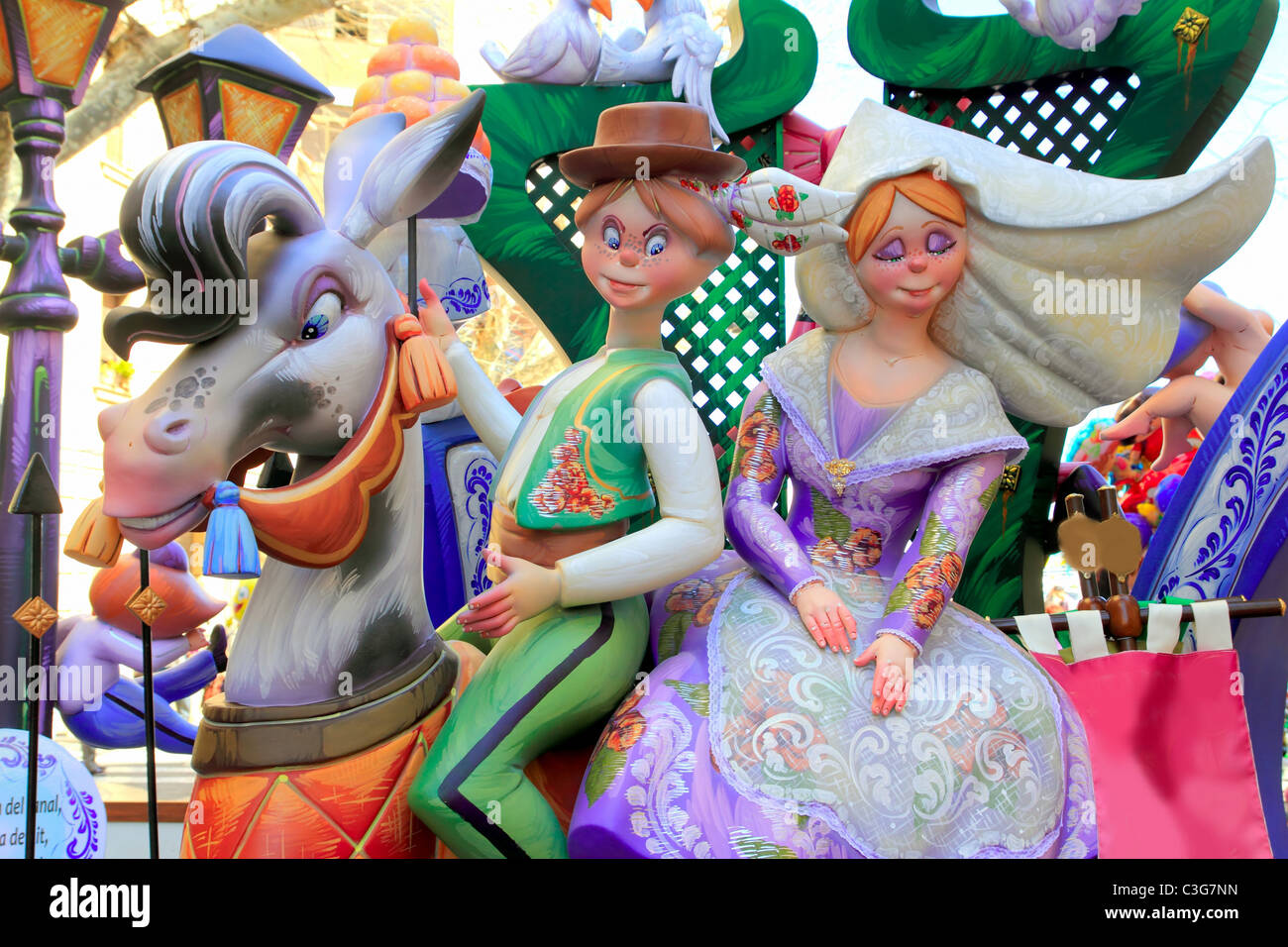 Fallas festival sculpture hi-res stock photography and images - Alamy
