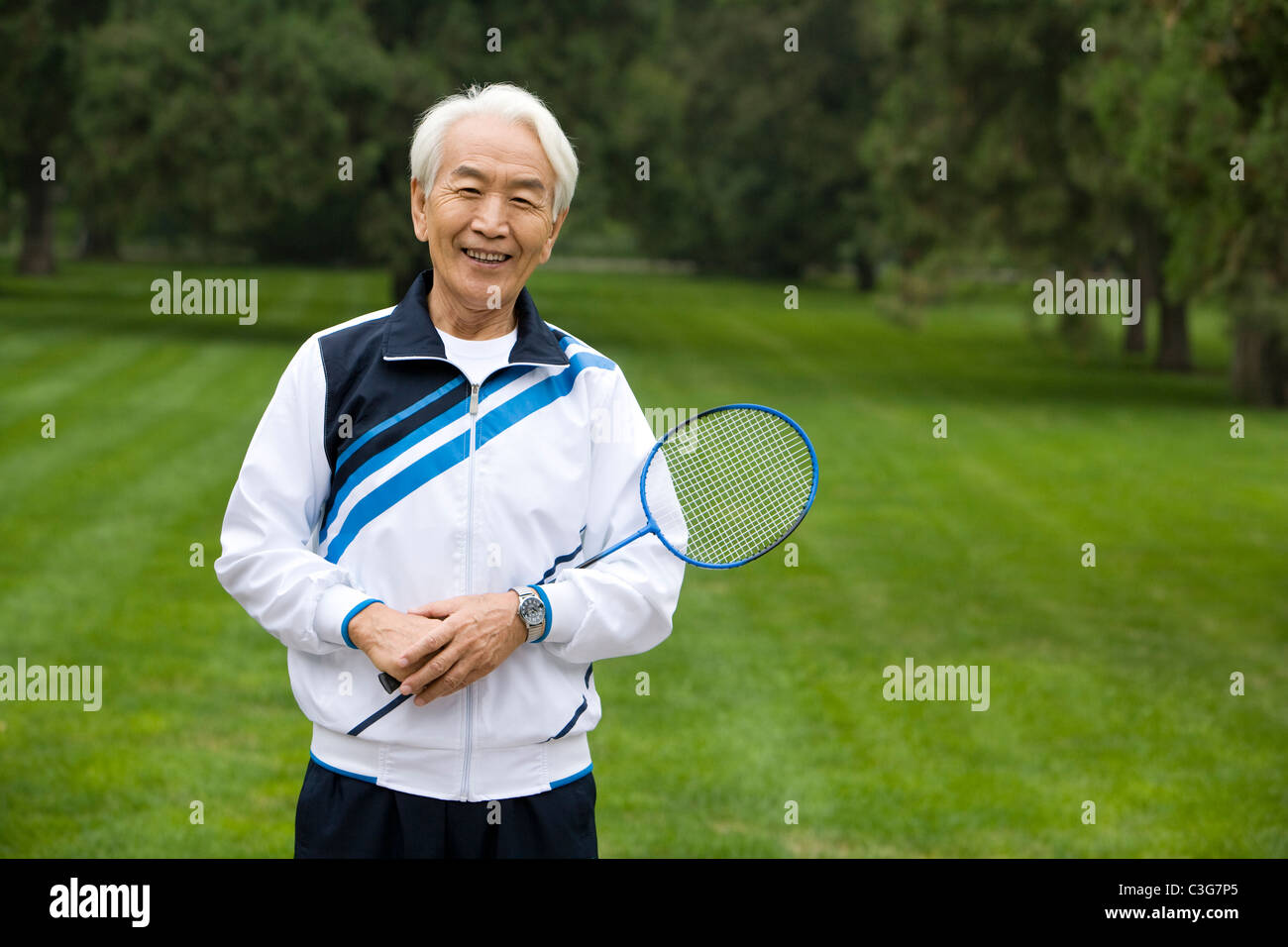 Seniors badminton badminton hi-res stock photography and images - Alamy