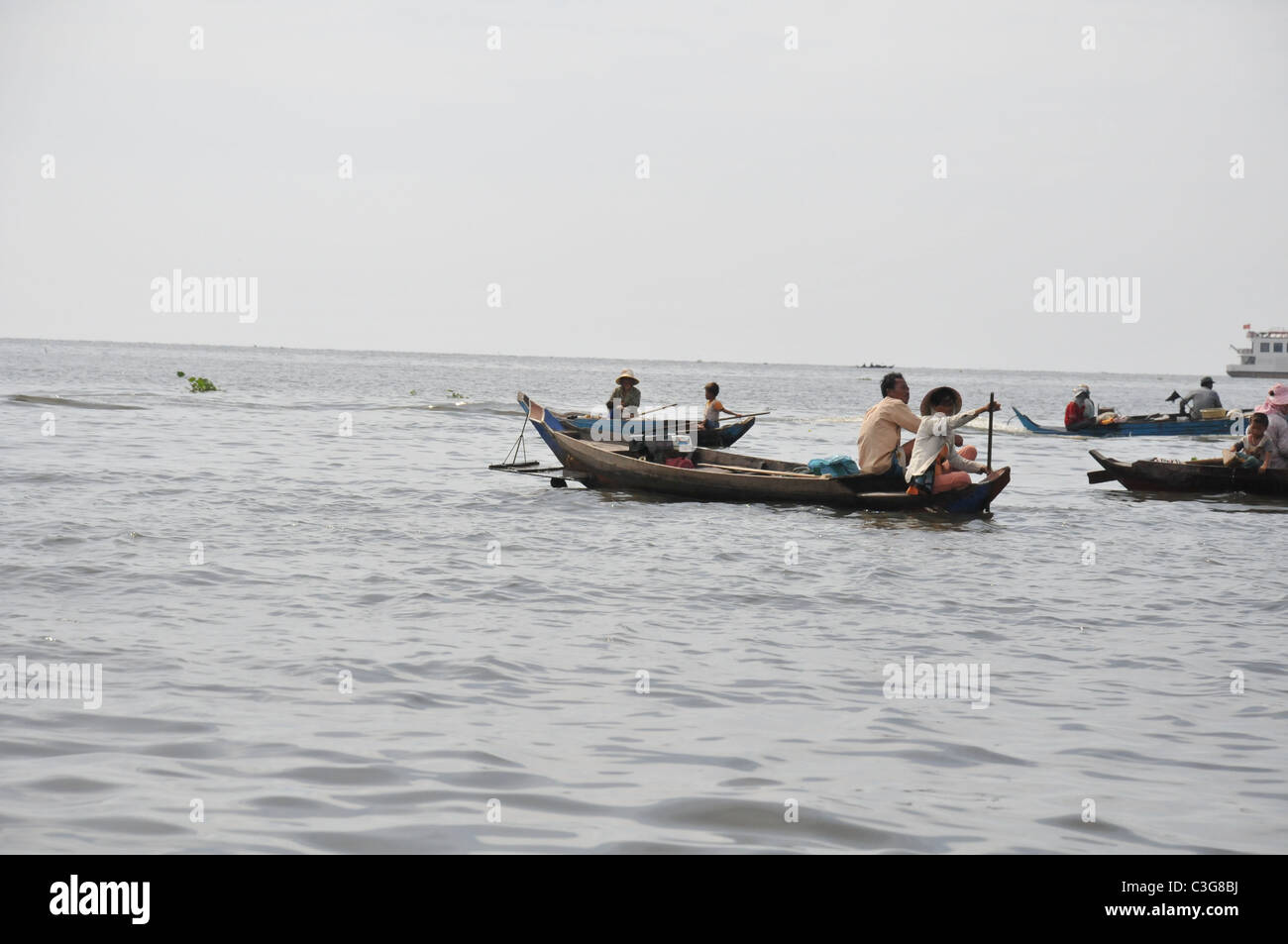 Vietnamese Boat People Cambodia Stock Photo - Alamy