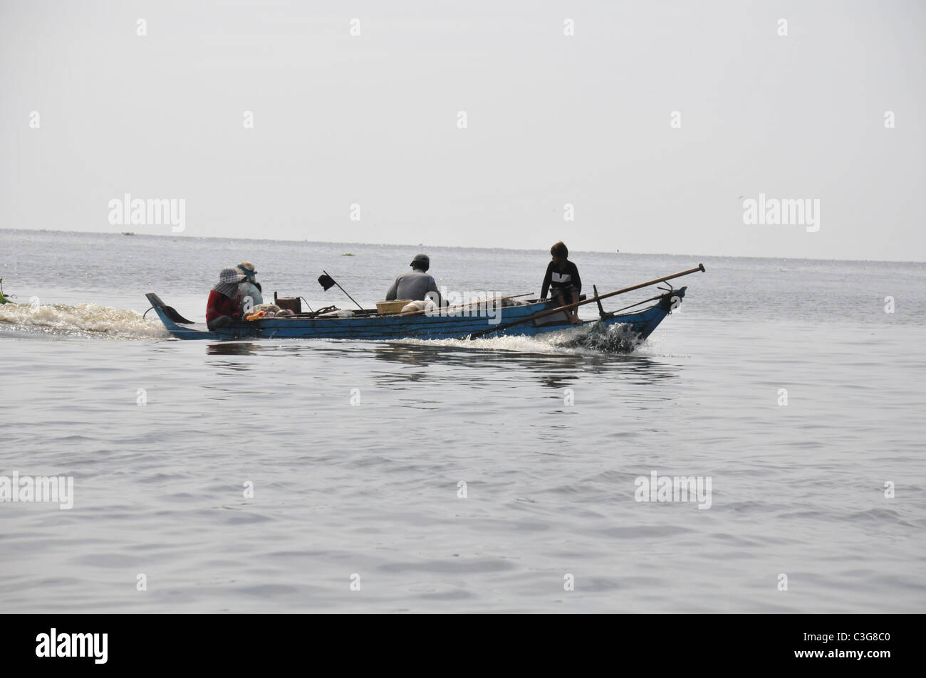 Vietnamese Boat People Cambodia Stock Photo - Alamy