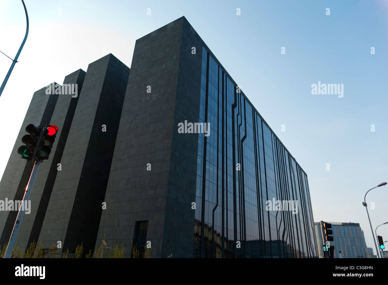 Digital Beijing building, Olympic Green server, by architect Pei Zhu ...