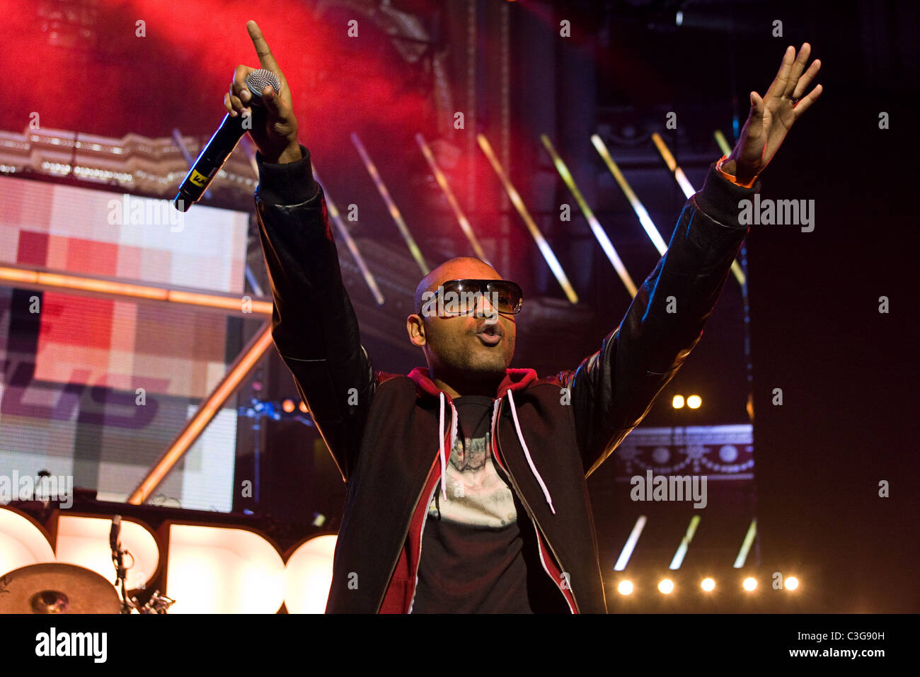 Kano Orange RockCorps concert at Royal Albert Hall London, England - 25 ...