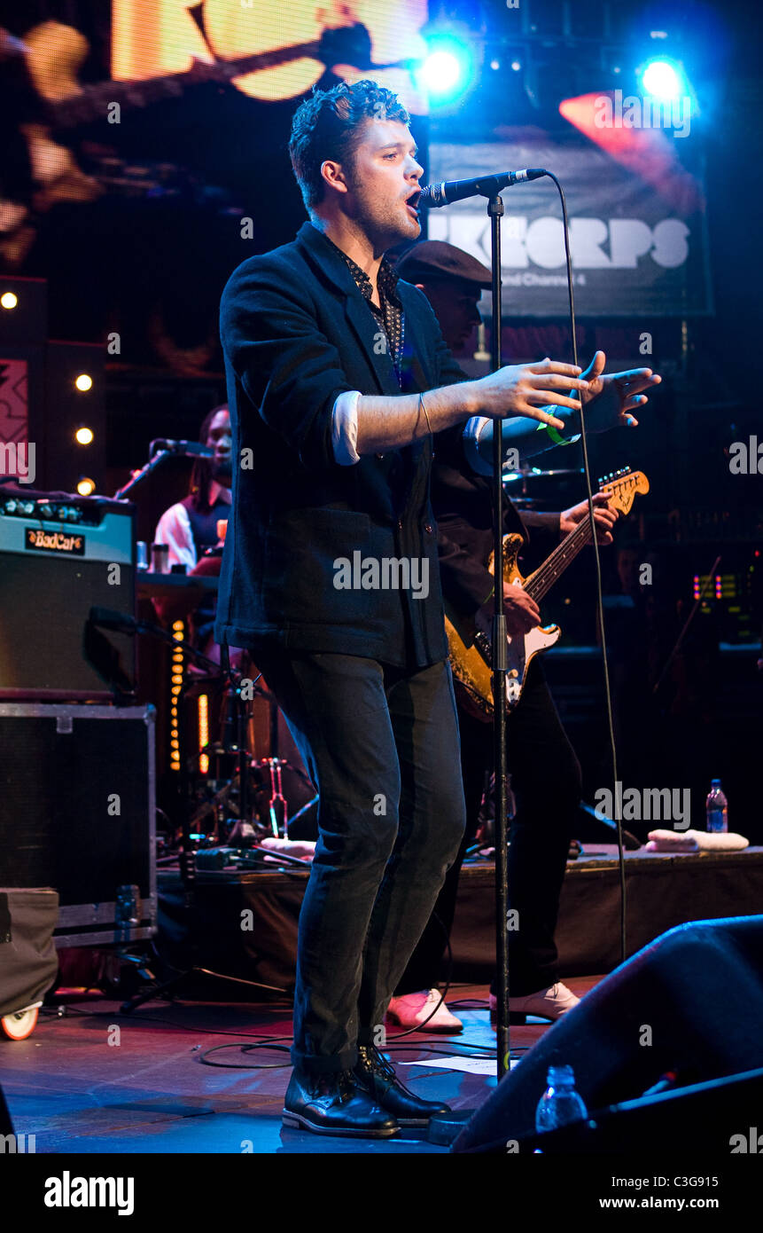 Daniel Merriweather Orange RockCorps concert at Royal Albert Hall ...