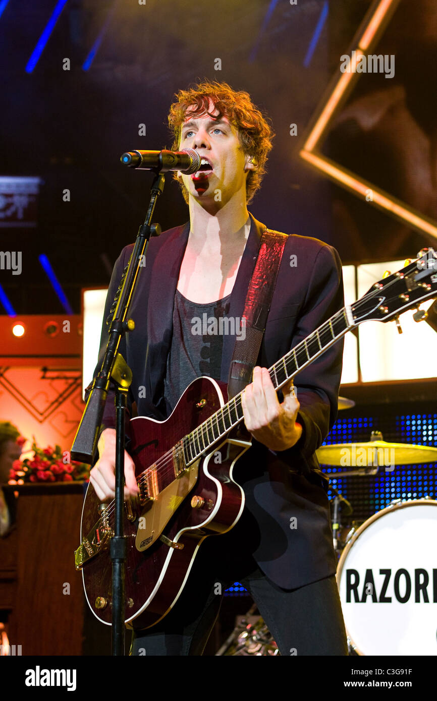 Razorlight Orange RockCorps concert at Royal Albert Hall London ...