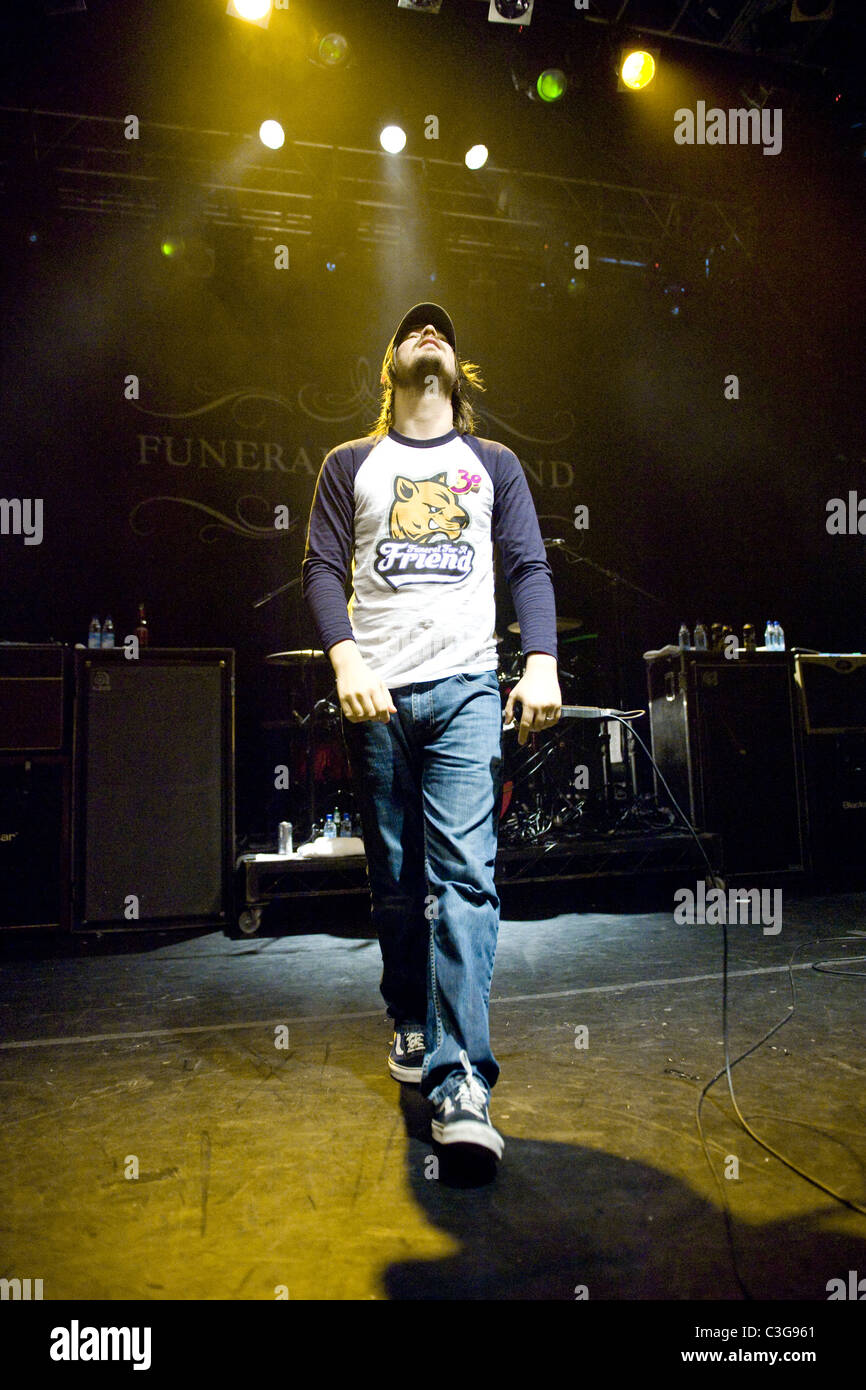 Funeral for a Friend performing live in concert at Koko London, England ...
