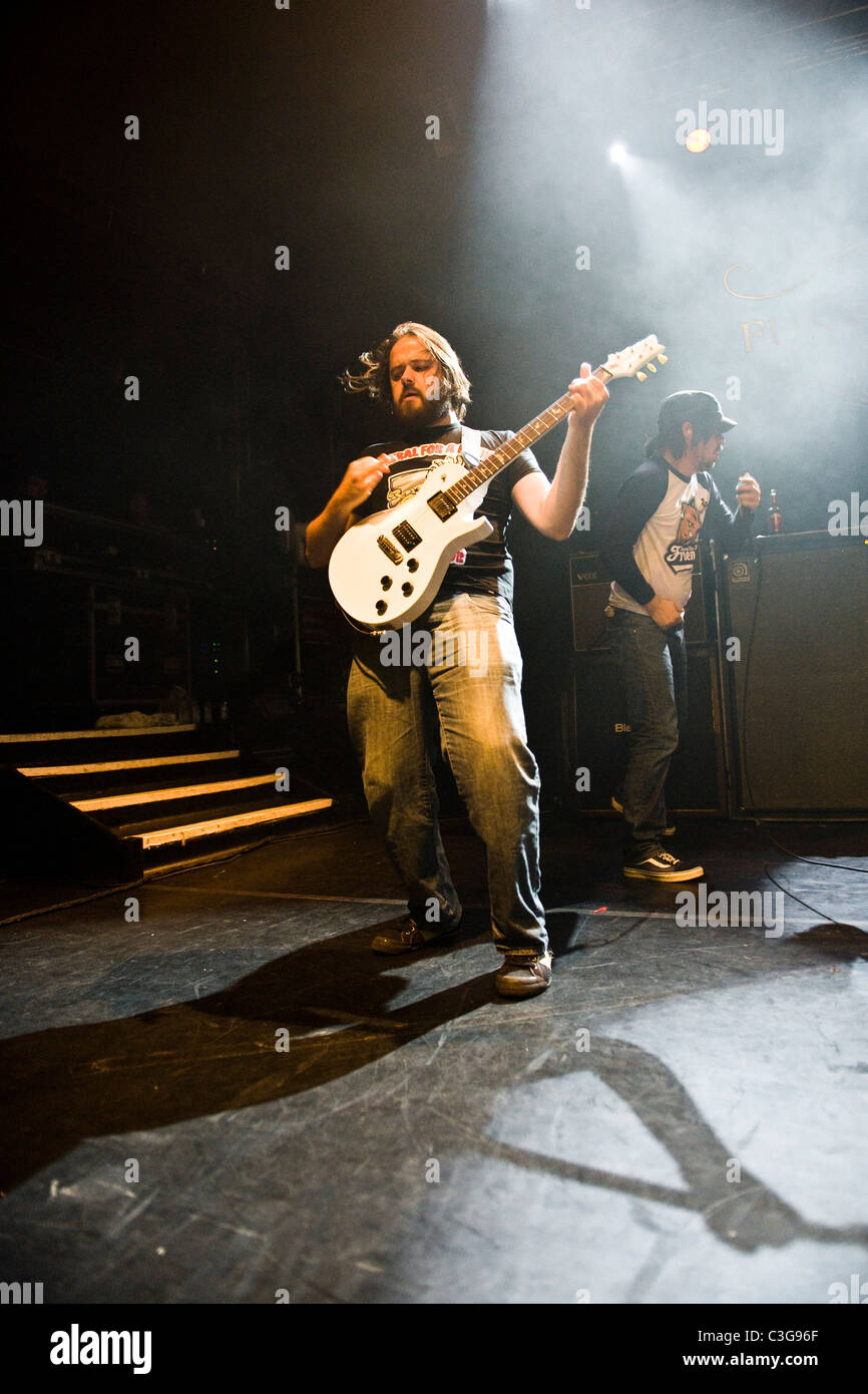 Funeral for a Friend performing live in concert at Koko London, England ...