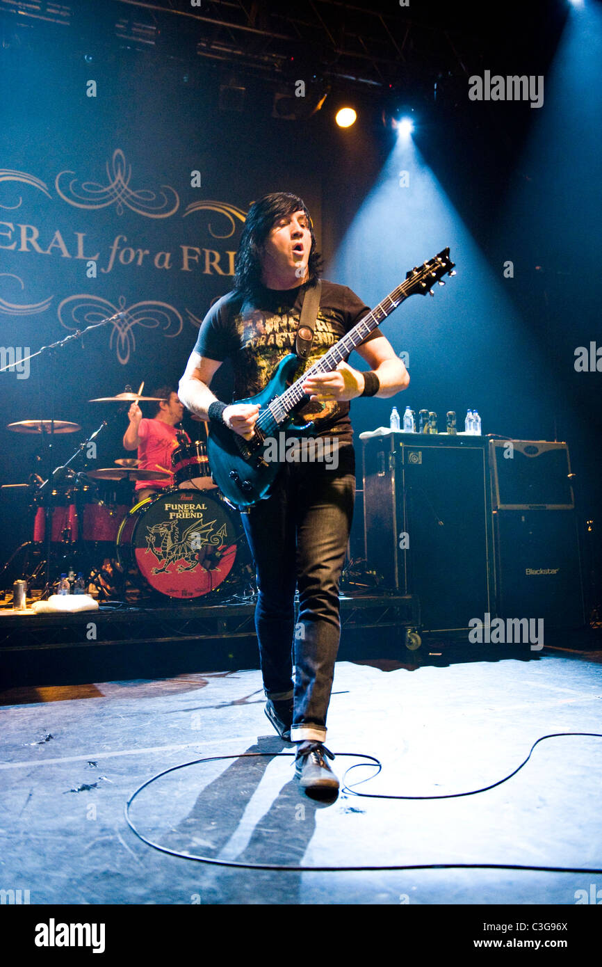 Funeral for a Friend performing live in concert at Koko London, England ...