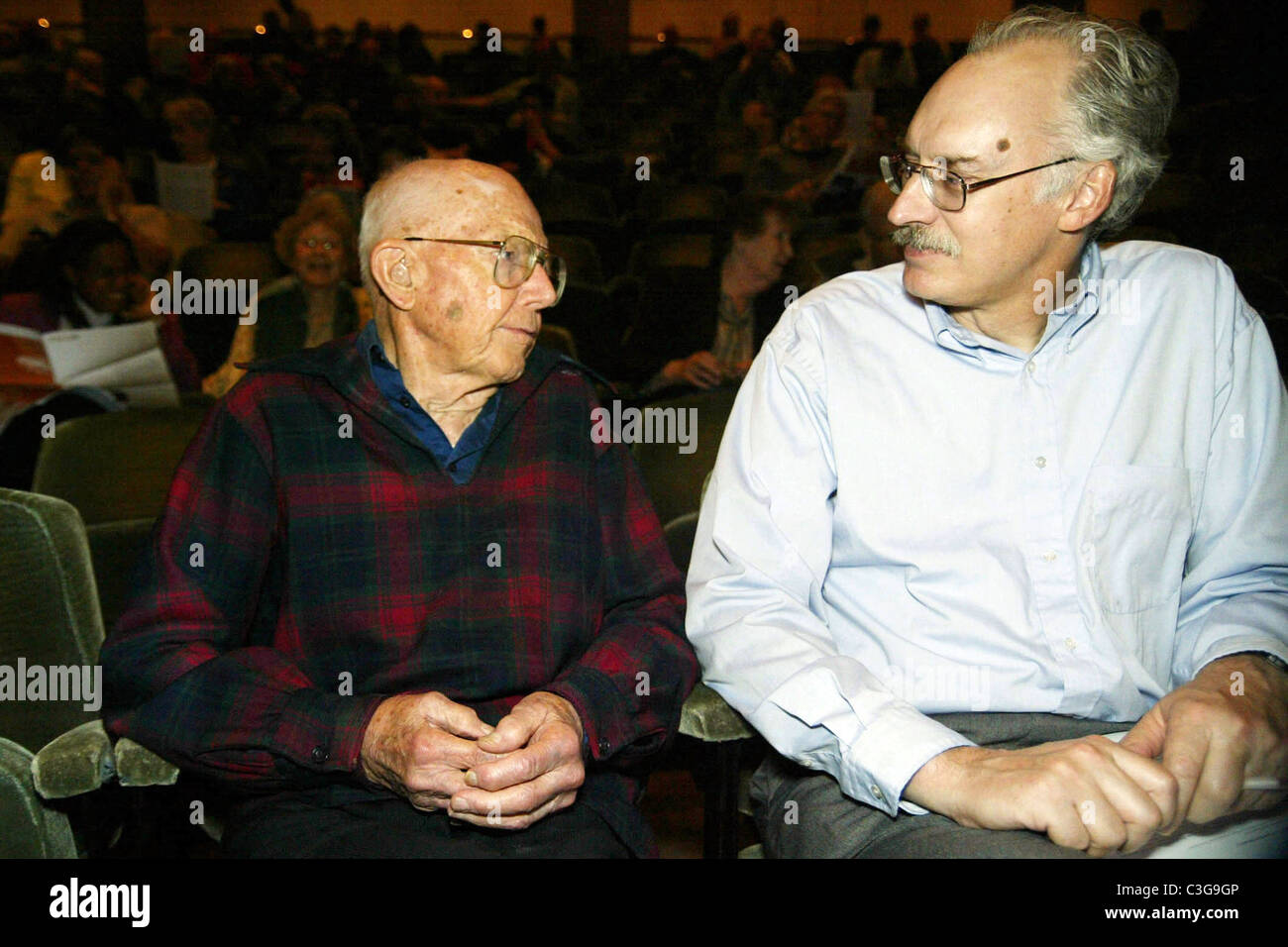 Filmmaker George Stoney hosted an afternoon with George Stoney at The ...