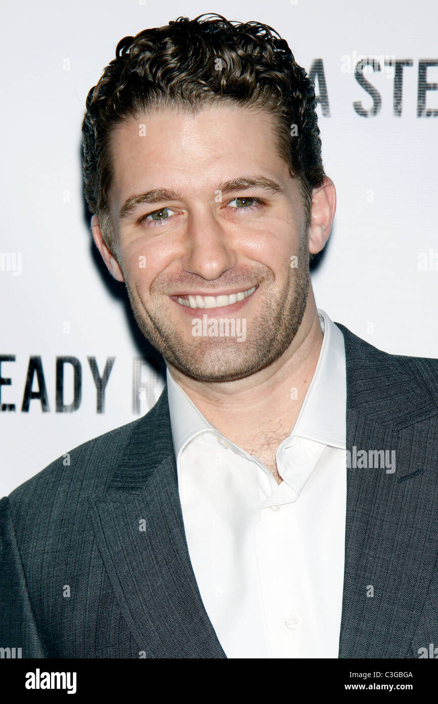 Matthew Morrison Opening night of 'A Steady Rain' on Broadway at Gerald ...