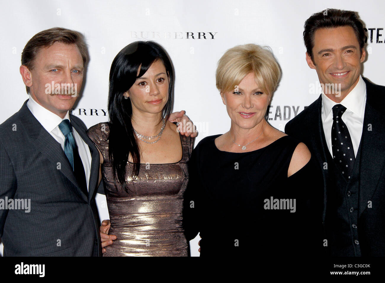 Daniel Craig, Satsuki Mitchell, Deborra-Lee Furness and Hugh Jackman ...