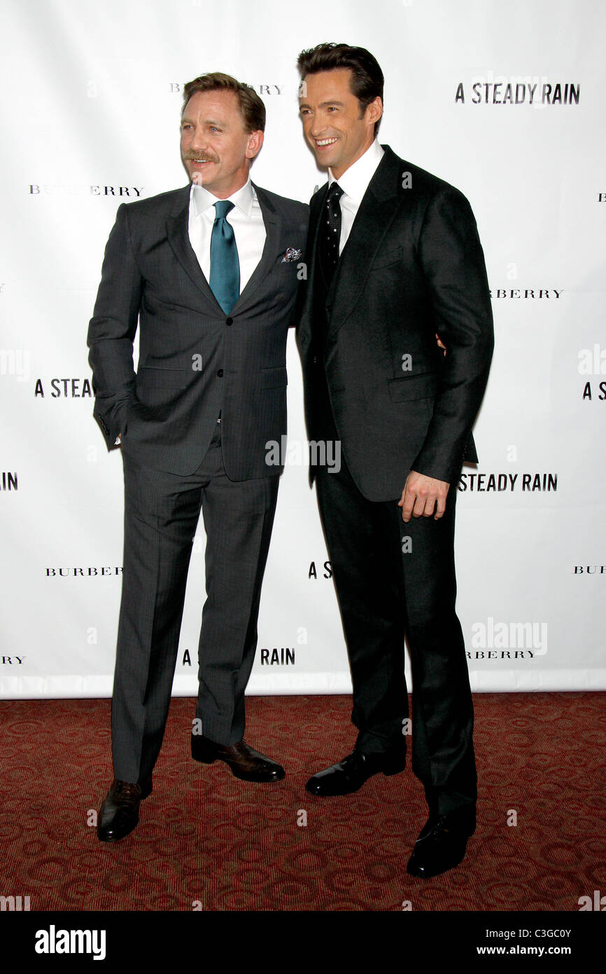 Daniel Craig Hugh Jackman Daniel Craig & Hugh Jackman: A Steady Rain