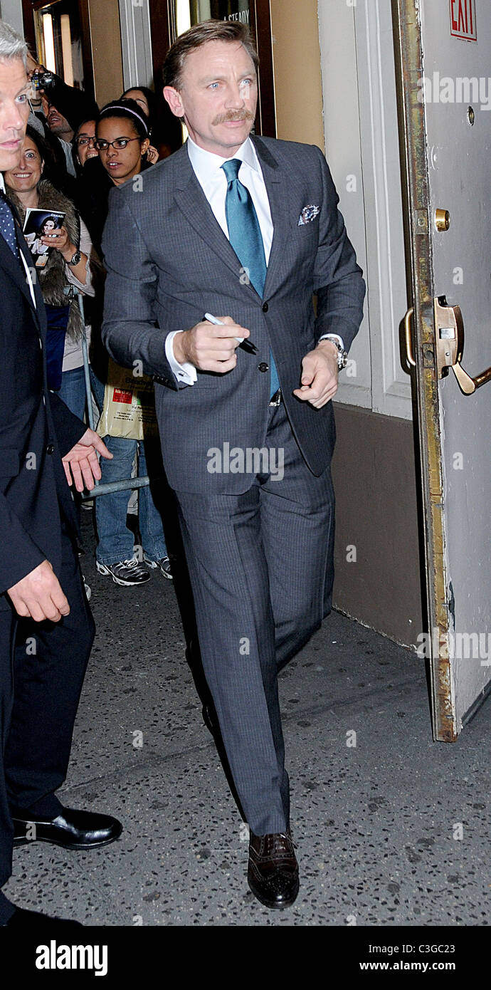 Daniel Craig Opening night of 'A Steady Rain' on Broadway at Gerald ...