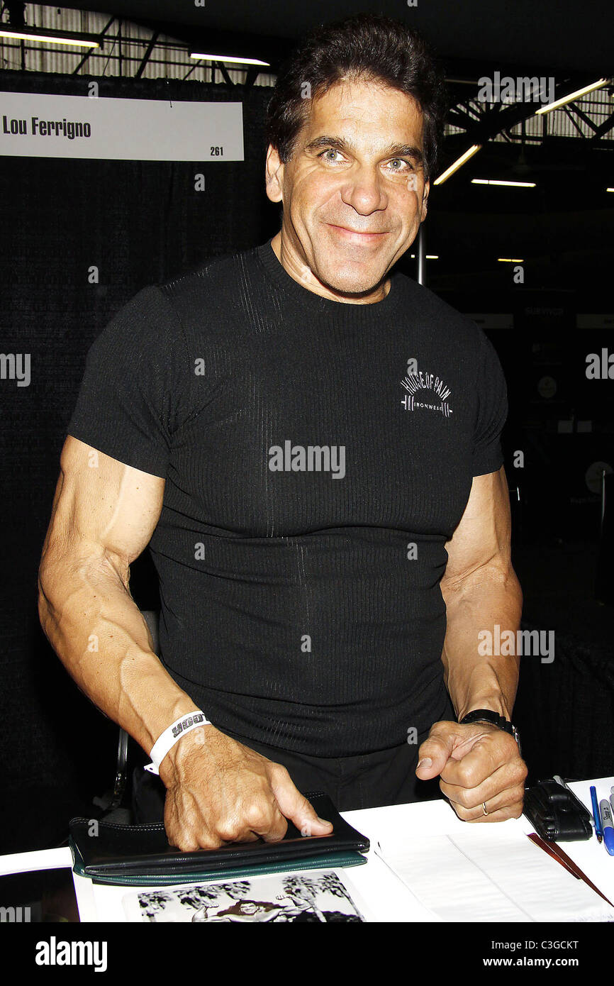 Lou Ferrigno Big Apple Comic Con 2009 at Pier 94 New York City, USA ...