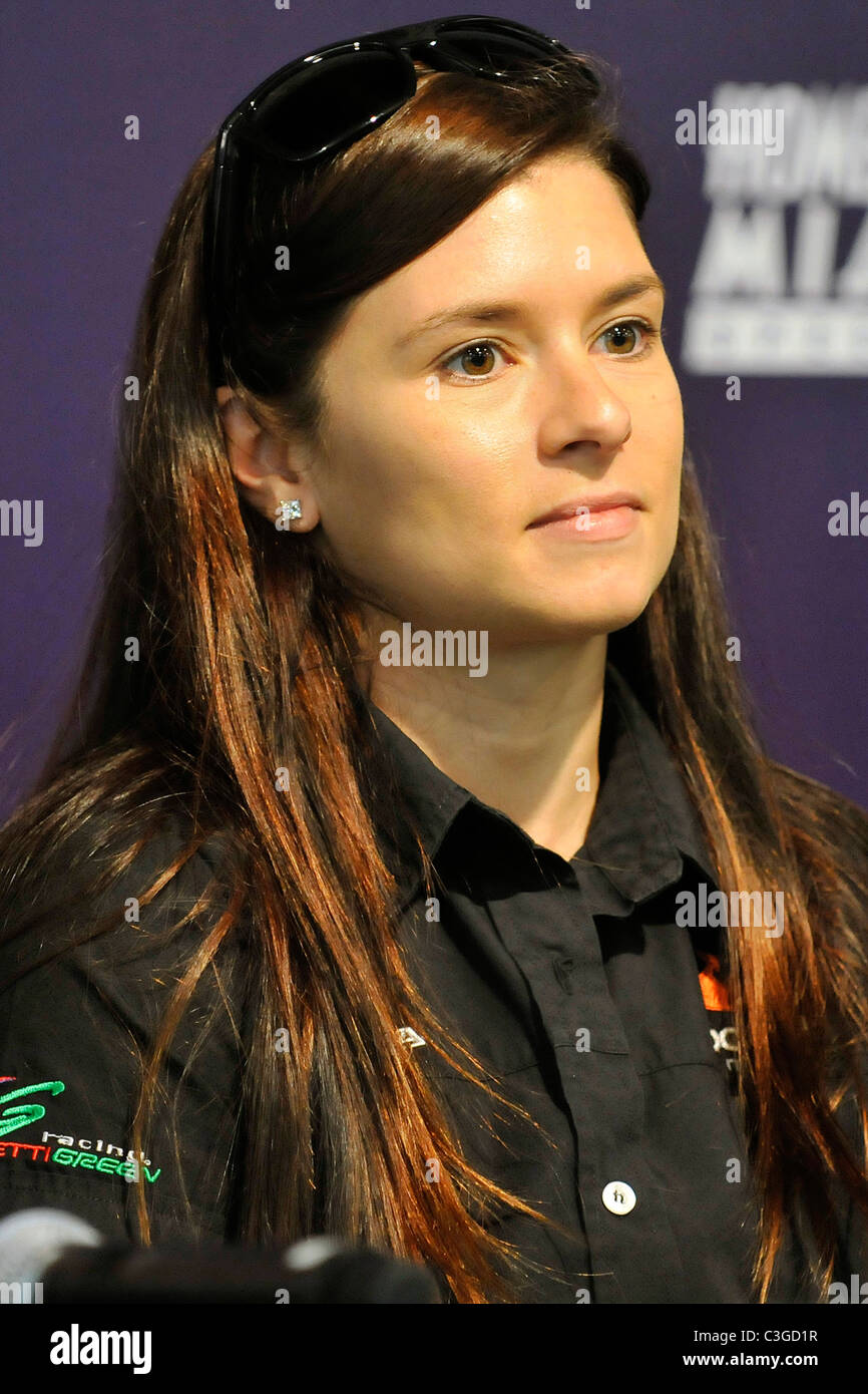 Danica Patrick Indy Racing League test session at Homestead Miami ...