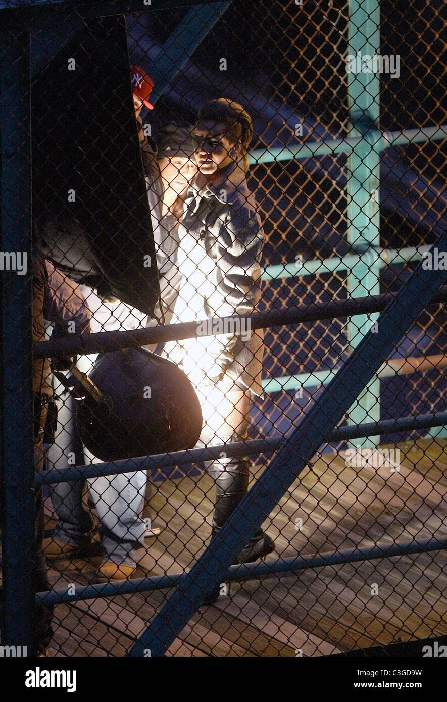 Rihanna wears an eyepatch on the set of her new music video 'Russian ...