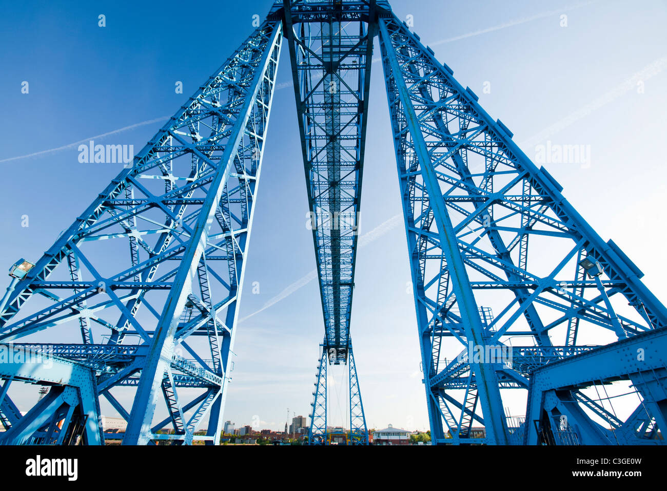 Suspended transporter bridge hi-res stock photography and images - Alamy