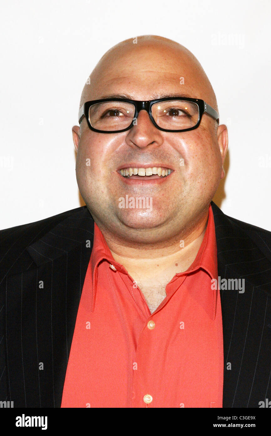 Frank DeCaro GLAAD Manhattan summer rooftop event at 230 Fifth Avenue ...