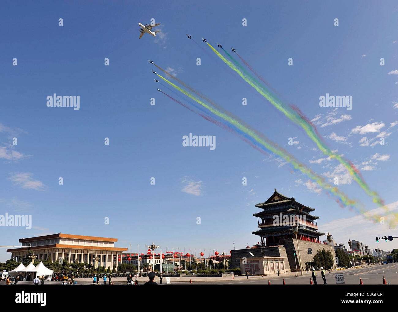 Eight aircraft formation hi-res stock photography and images - Alamy