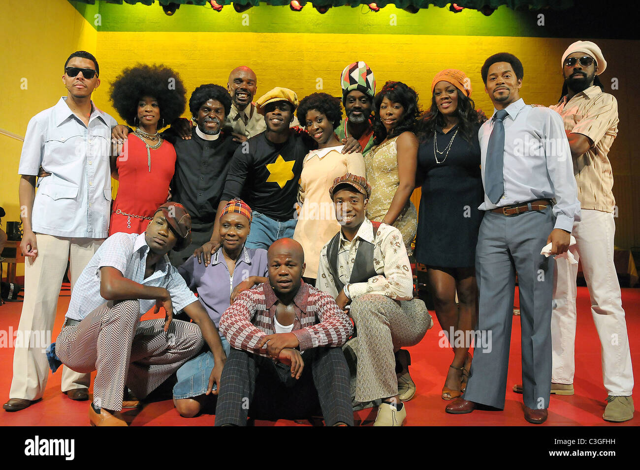 The cast of 'The Harder They Come' 'The Harder They Come' West End hit ...