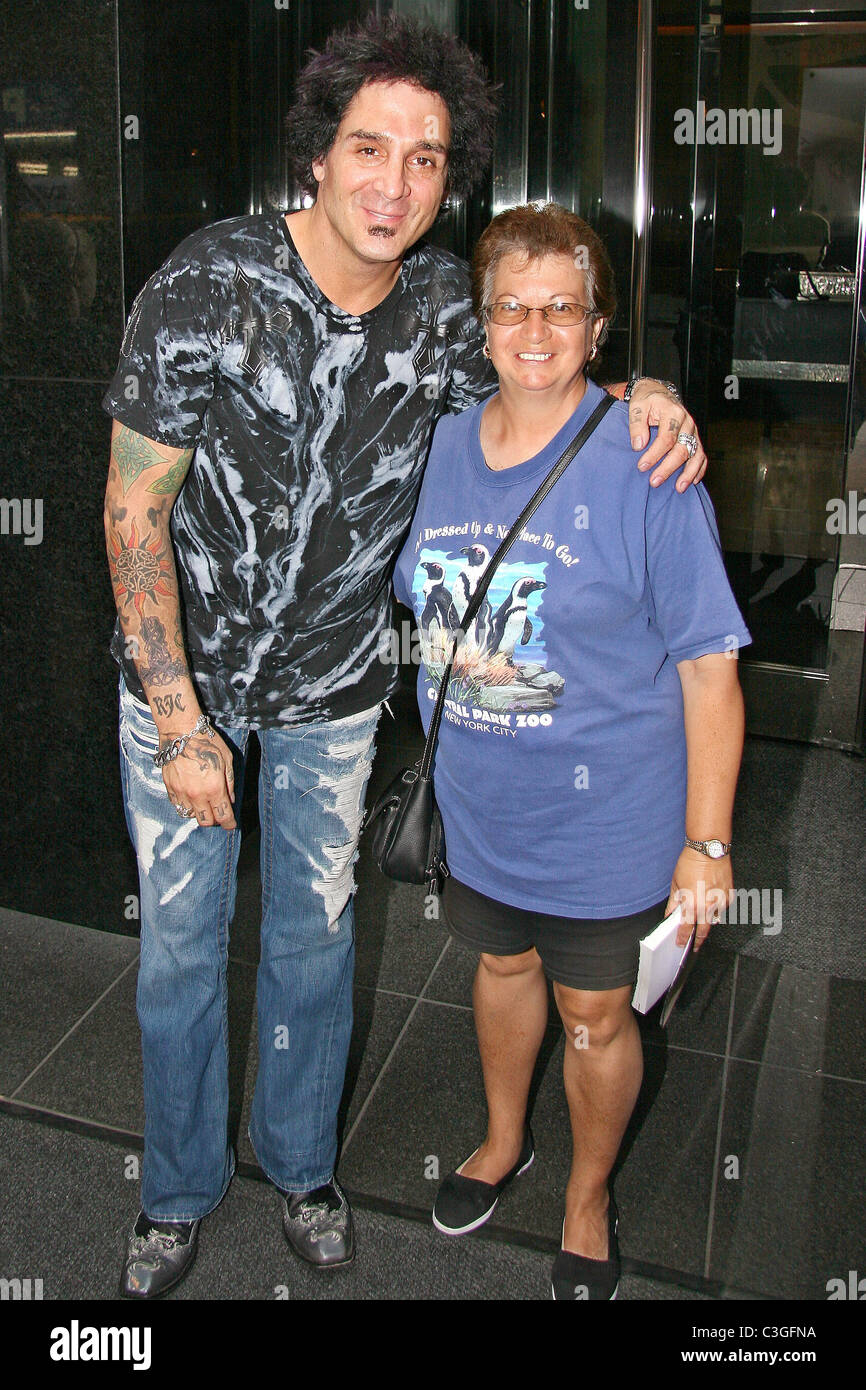 Deen Castronovo of Journey Celebrities arriving at the Manhattan hotel ...