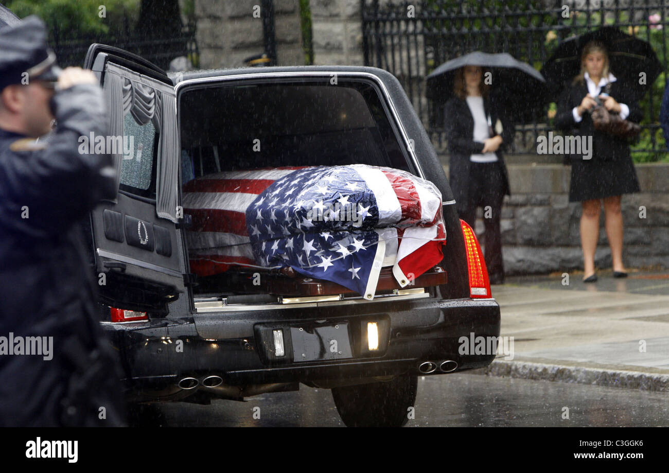 Cory Monteith Funeral Casket