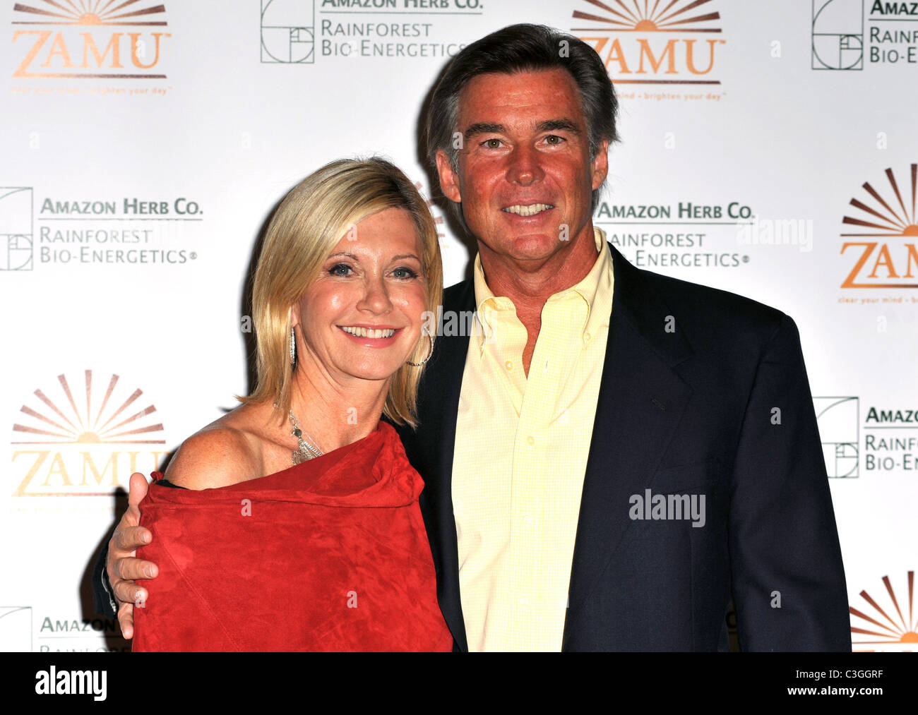 Olivia Newton-John and her husband John Easterling aka Amazon John ...