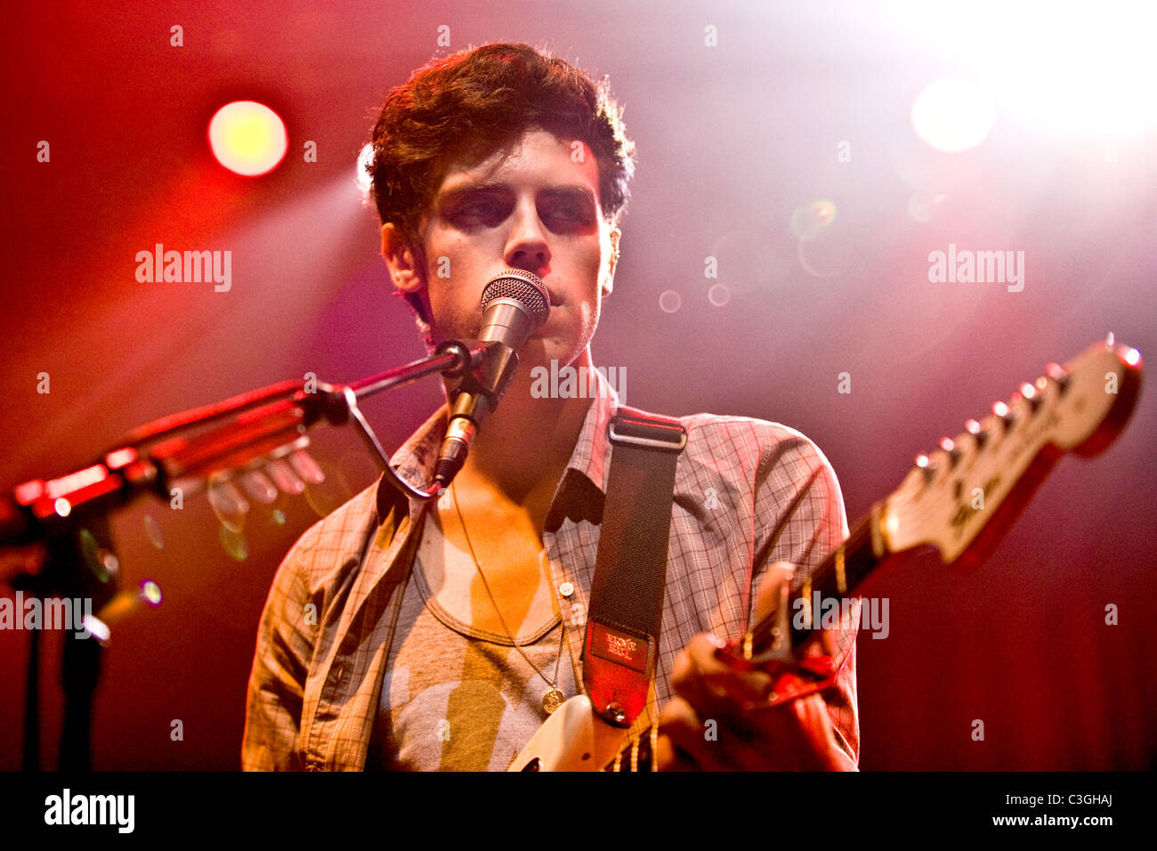 Charlie Fink Noah and the Whale performing live in concert at Koko ...