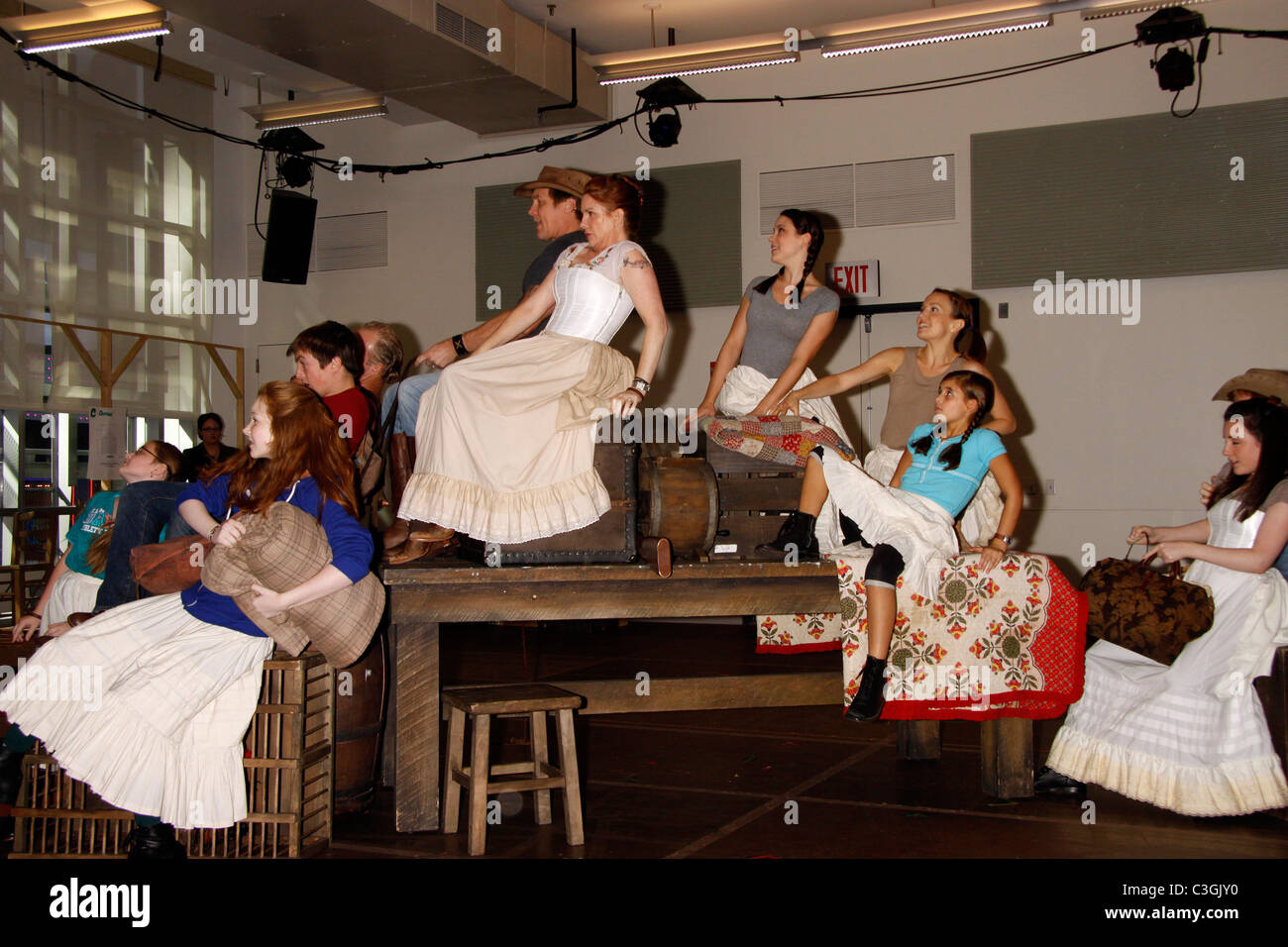 Melissa Gilbert as "Ma Ingalls" A special sneak peek into rehearsals ...