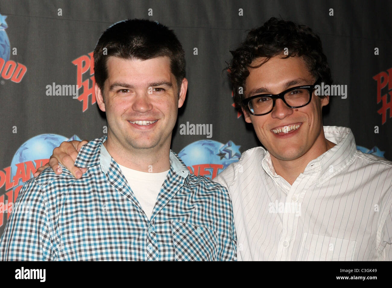 Phil Lord and Chris Miller promote 'Cloudy with a Chance of Meatballs ...