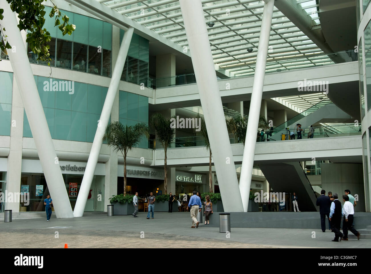 Mexico.Mexico city.Economic-financial zone of Paseo de La Reforma ...