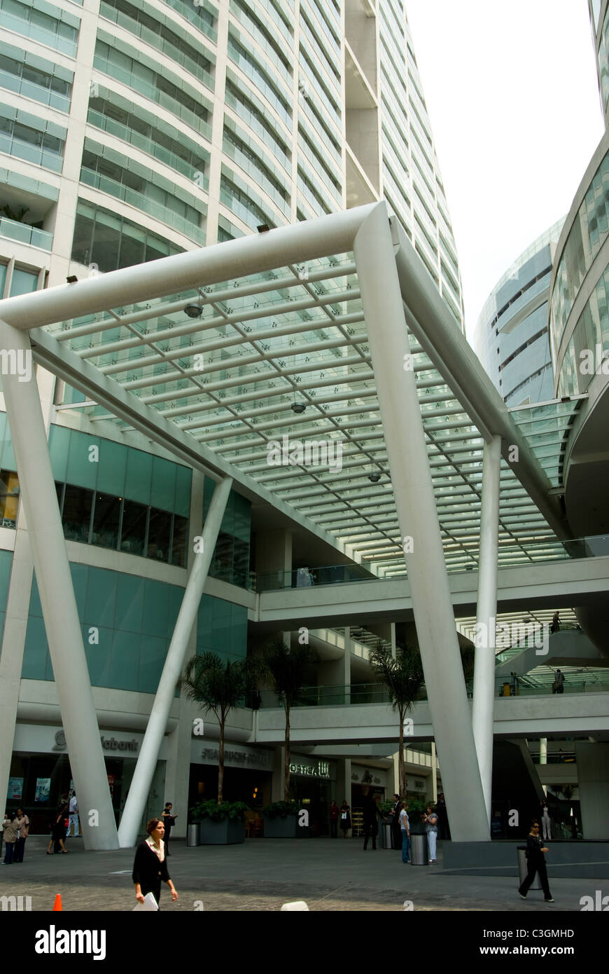 Mexico.Mexico city.Economic-financial zone of Paseo de La Reforma ...