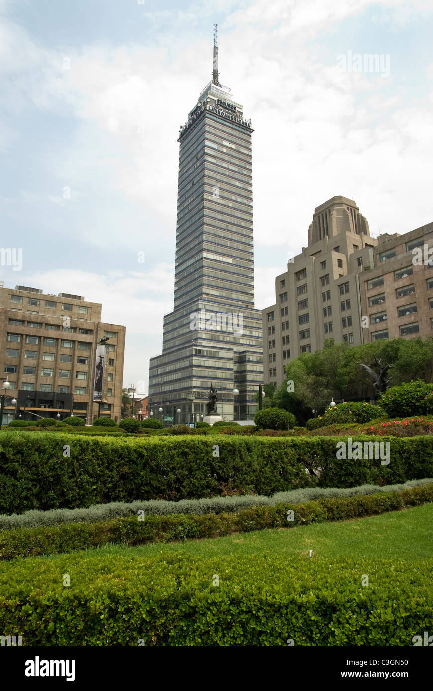 Mexico.Mexico city. Contemporary architecture. Torere Latinoamericana ...