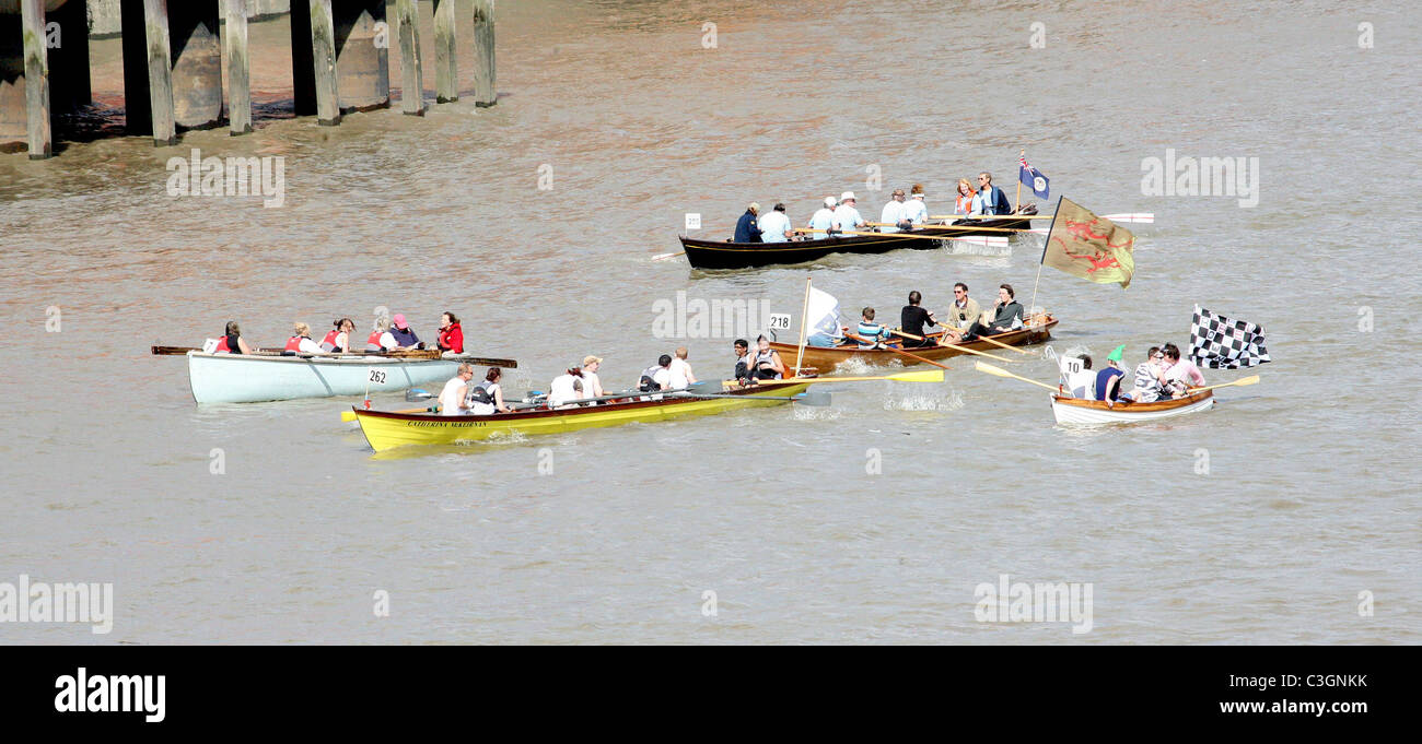 The Great River Race Boaters from around the world compete in the ...