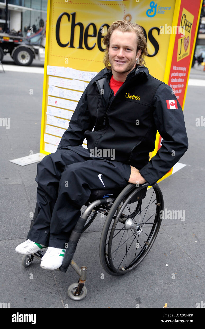 Josh Cassidy A "Cheer"ful celebration at Dundas Square hosted by ...