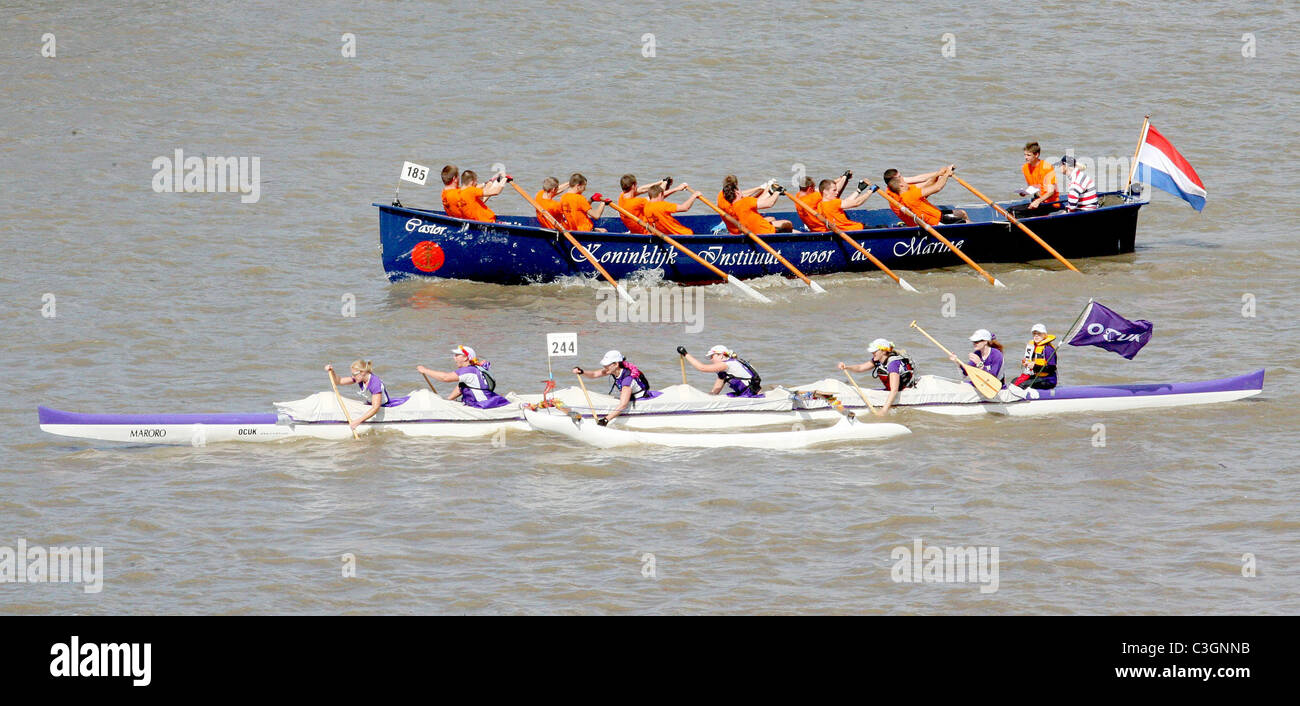 The Great River Race Boaters from around the world compete in the ...