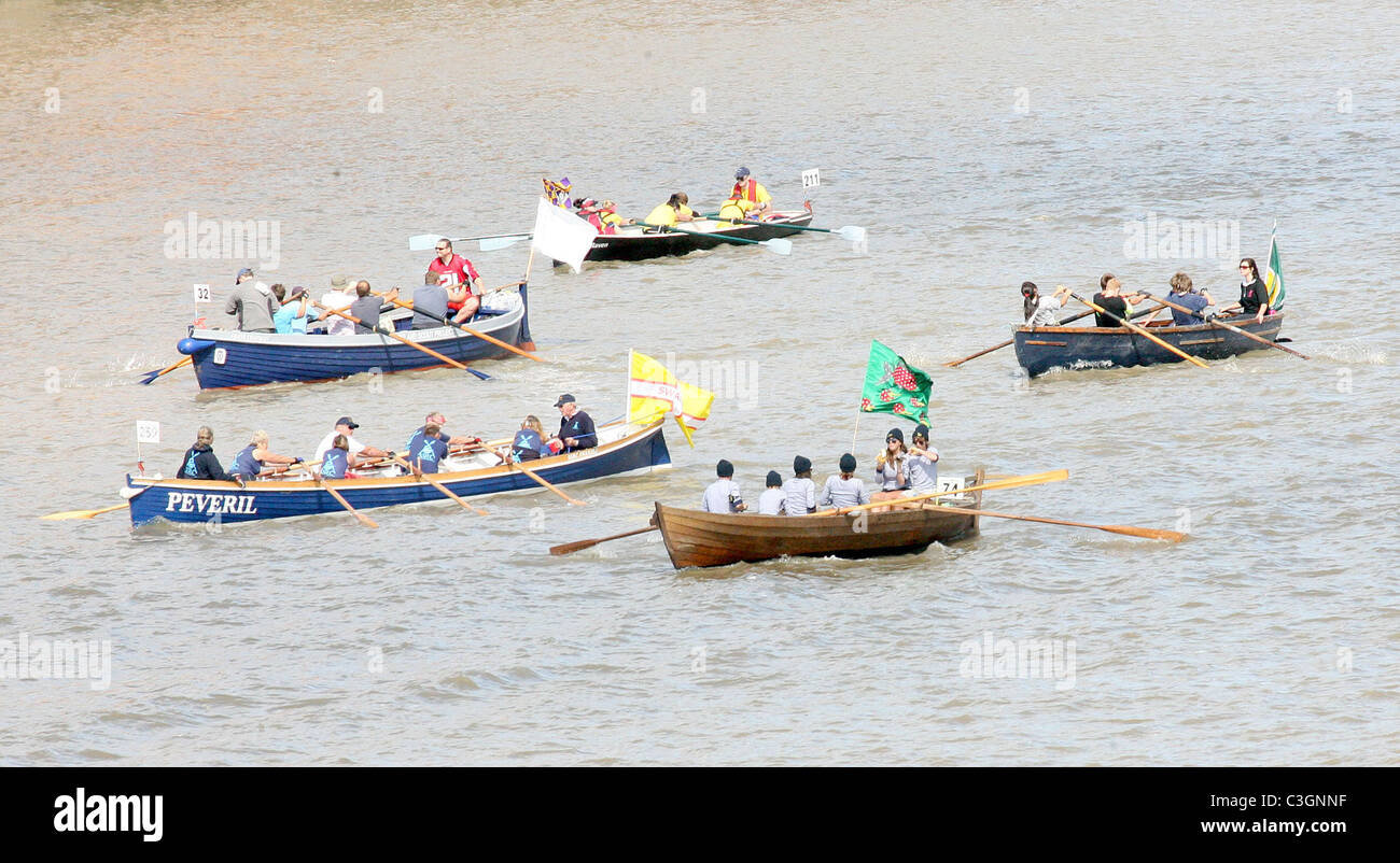 The Great River Race Boaters from around the world compete in the ...