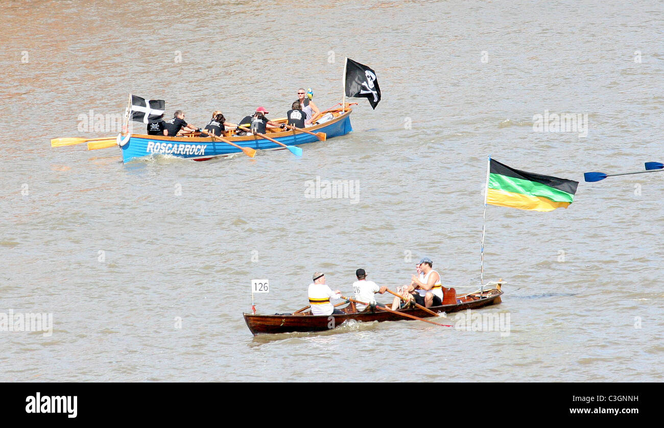 The Great River Race Boaters from around the world compete in the ...