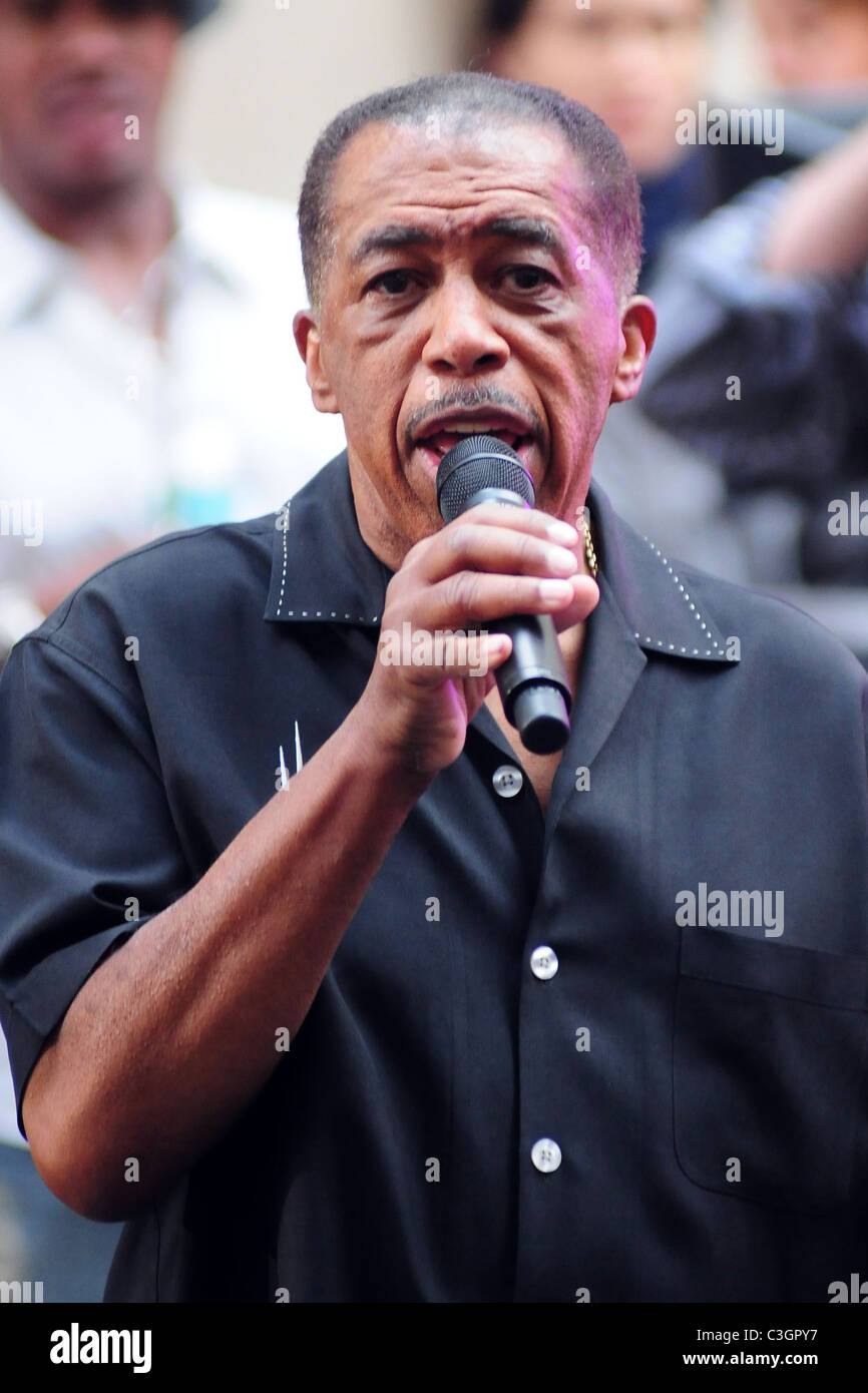 Ben E King performing live on the 'Today Show's Summer Concert Series ...