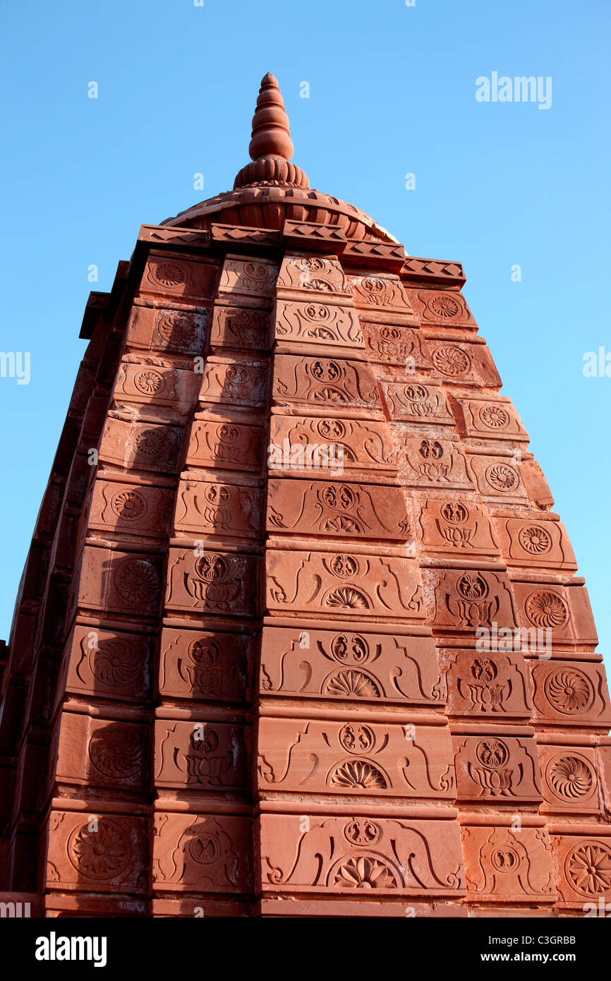 Dome of Jain temple at Nareli, Ajmer, India Stock Photo - Alamy