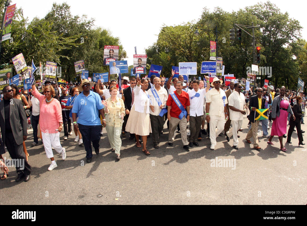 Letitia James, Bill Thompson, David Paterson, John Liu and John ...