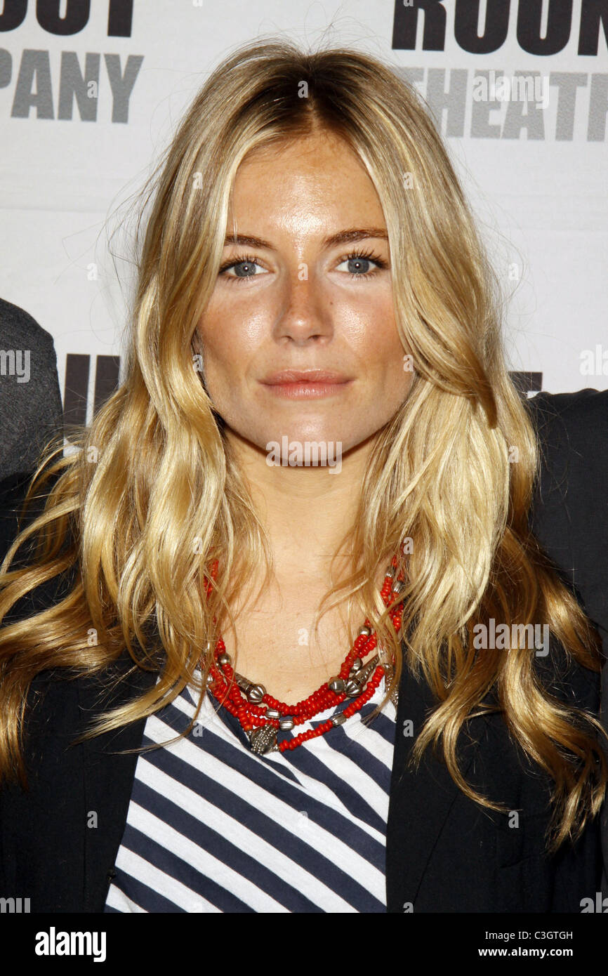 Sienna Miller Photocall for the upcoming Broadway play 'After Miss ...