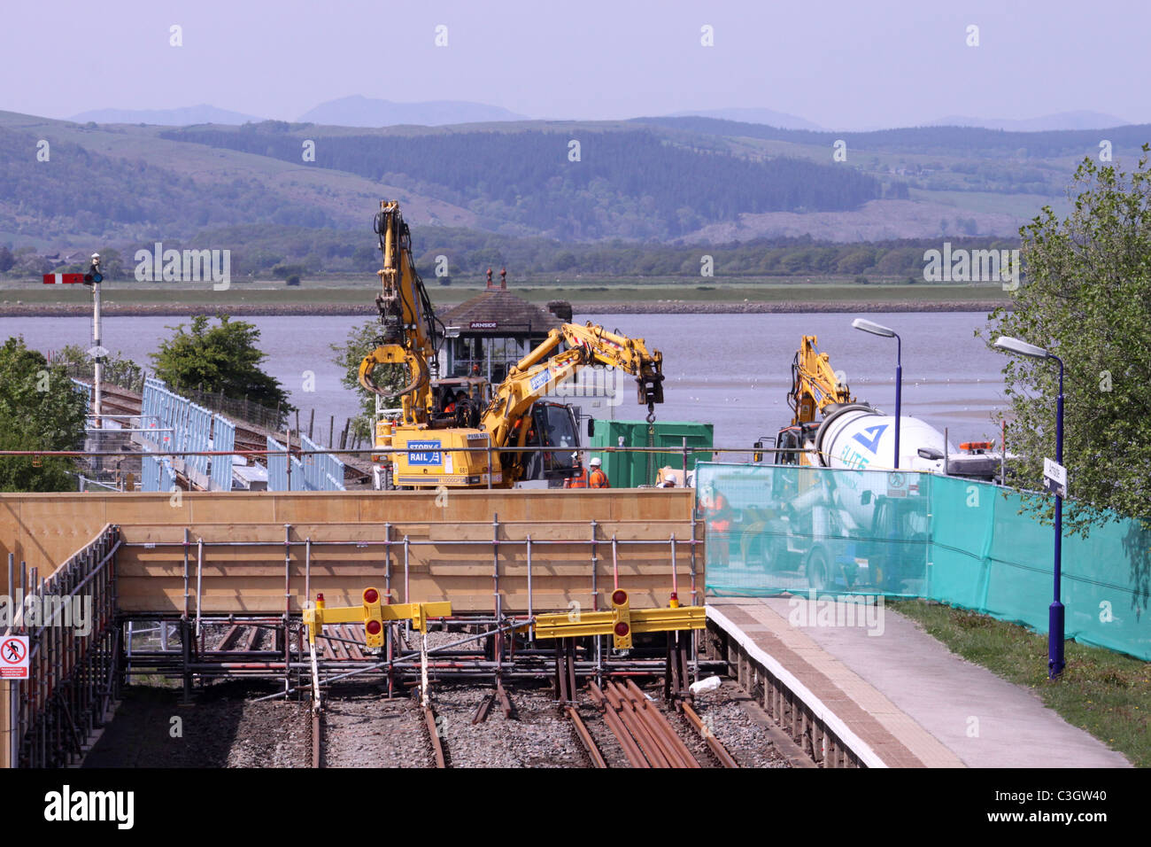 Temporary buffers hi-res stock photography and images - Alamy