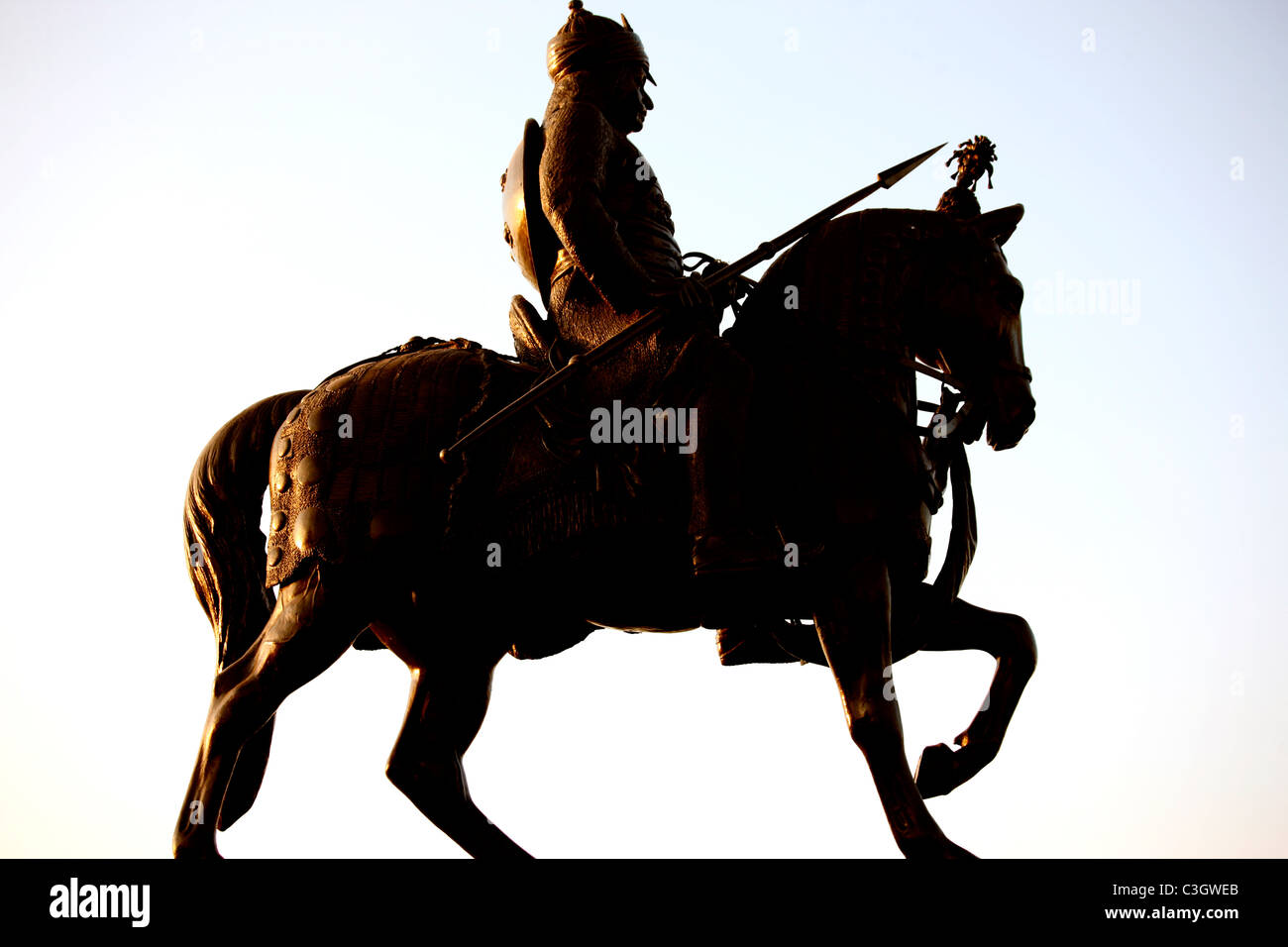 Maharana pratap mewar staute hi-res stock photography and images - Alamy