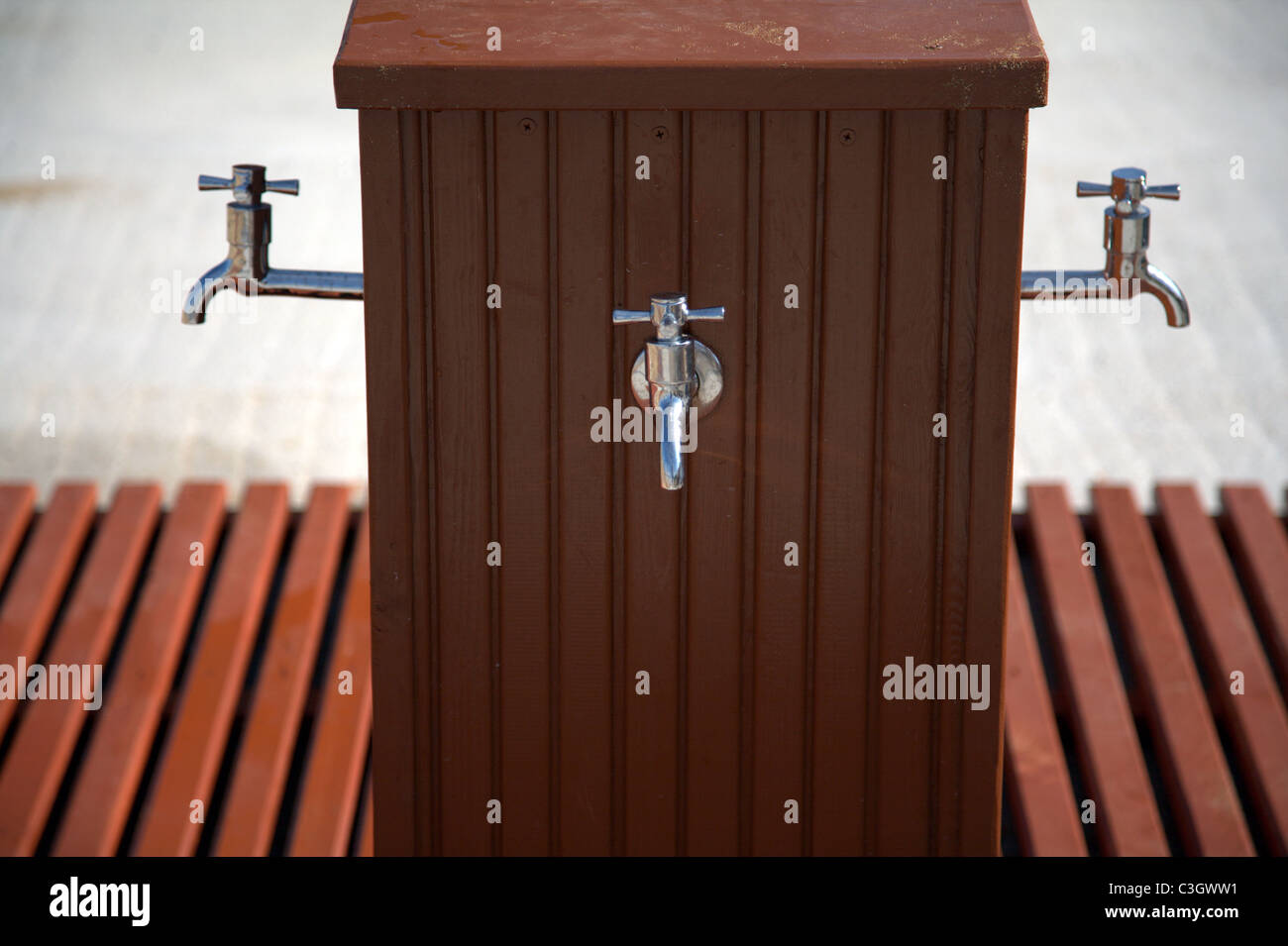 three taps at different angles Stock Photo - Alamy