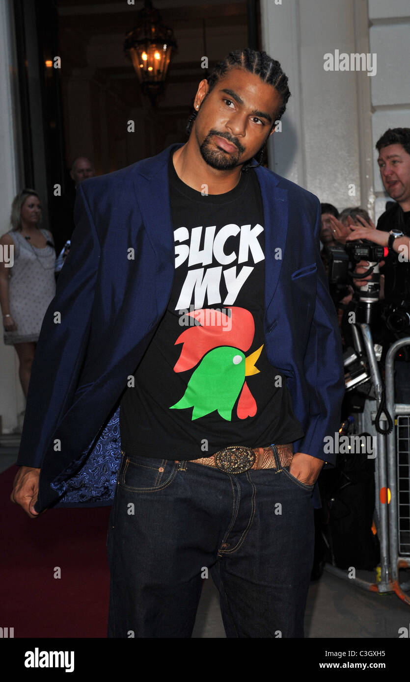 David Haye GQ Men Of The Year Awards held at the Royal Opera House ...