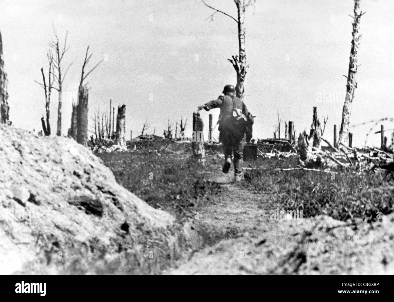 German soldier on the Eastern Front, 1943 Stock Photo - Alamy