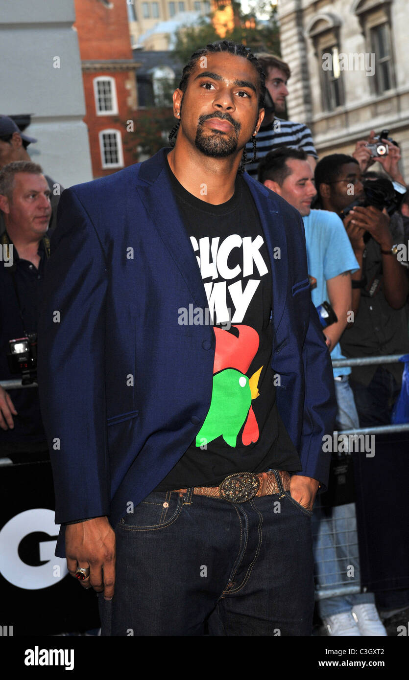 David Haye GQ Men Of The Year Awards held at the Royal Opera House ...