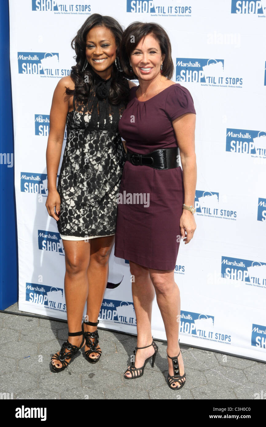 Robin Givens And Judge Jeanine Pirro Unveil A Symbolic Exhibit