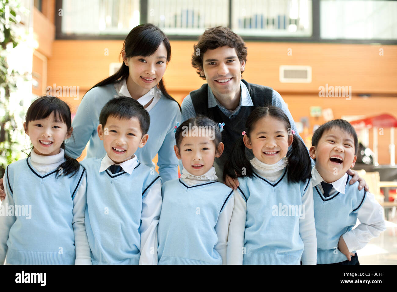 Class photo uniform hi-res stock photography and images - Alamy