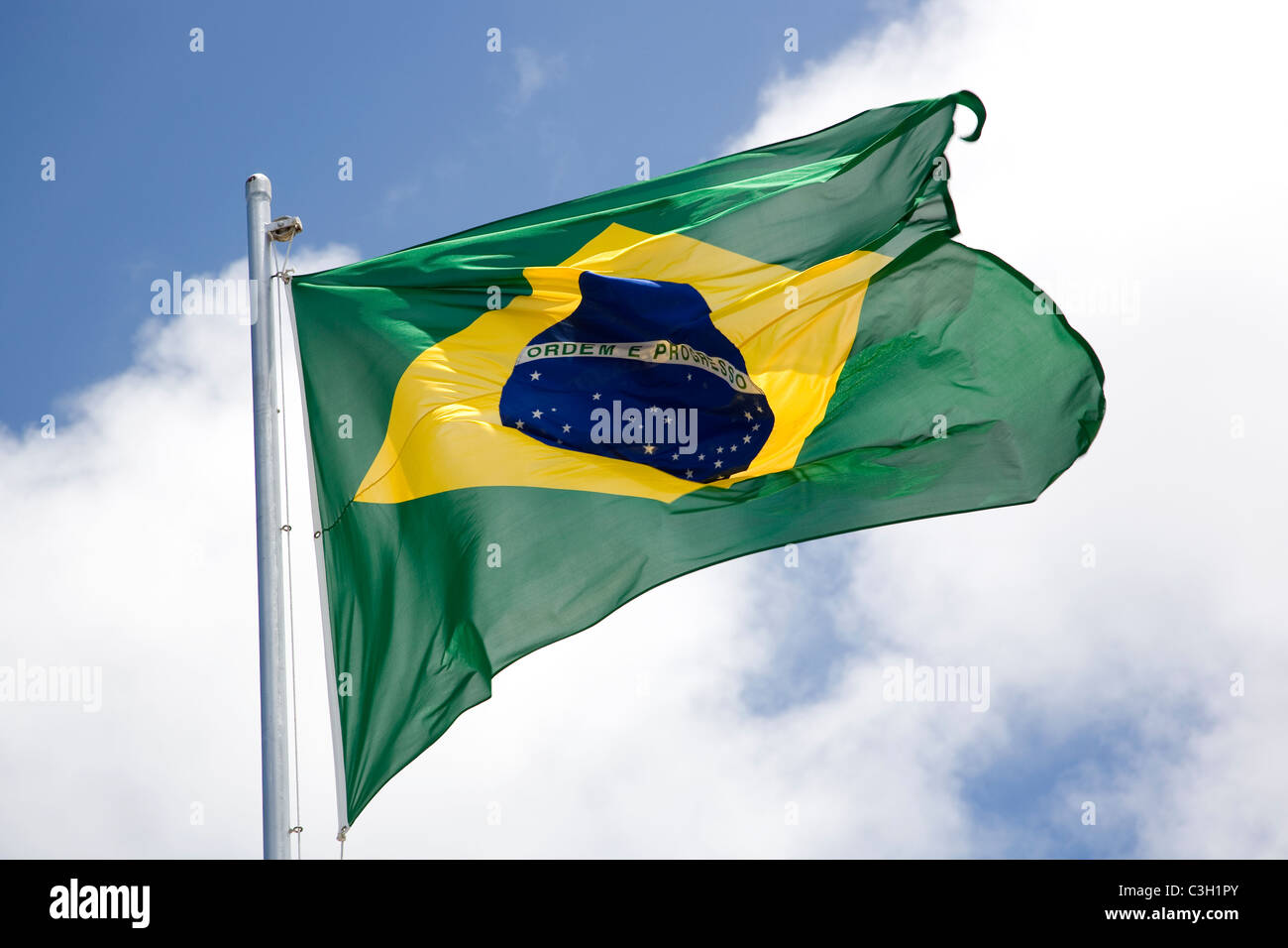 Brazilian pole flag hi-res stock photography and images - Alamy